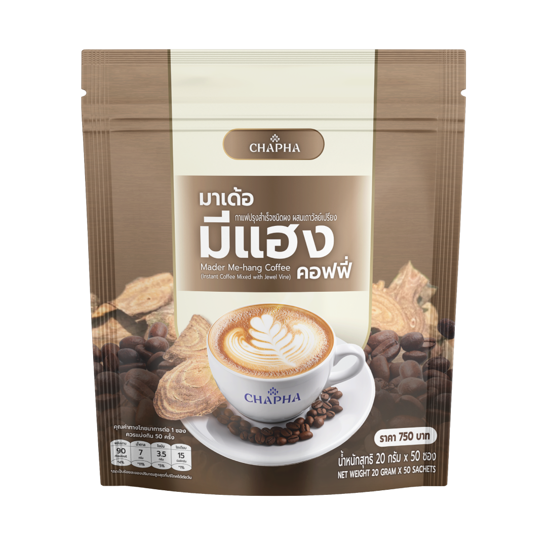มาเด้อ มีแฮง คอฟฟี่ ขนาด 50 ซอง – Chapha Group & Ma De' Phu Wiang